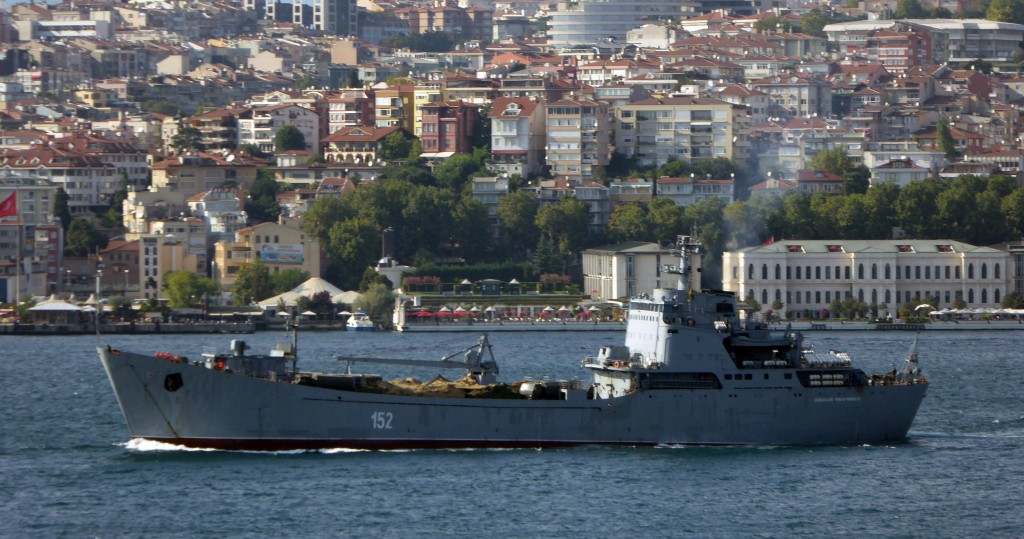 Tι μετέφερε και για πού το Ρωσικό Πολεμικό που πέρασε τα Στενά ; (φώτο ...