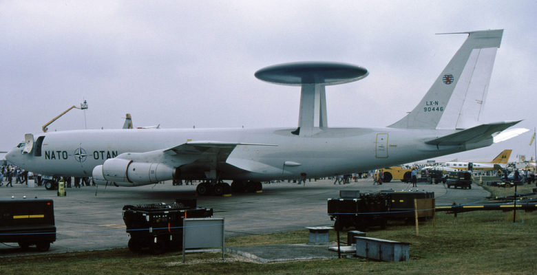 Νατοϊκό AWACS E3CF "Eye in the Sky" ...Ίπταται απο το πρωί στο FIR ...