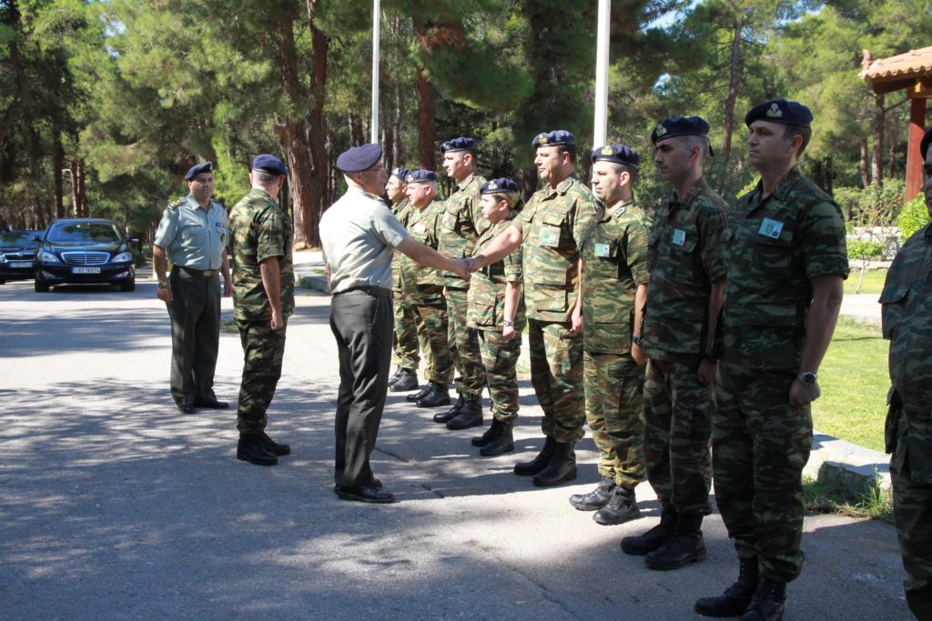 Επίσκεψη Α/ΓΕΣ στο Κέντρο Εκπαιδεύσεως Πυροβολικού και Υλικού Πολέμου ...