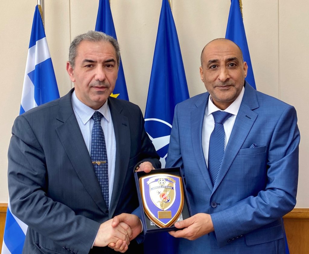 Συνάντηση του Γενικού Διευθυντή της ΓΔΠΕΑΔΣ ...Με τον Λίβυο Πρέσβη ...