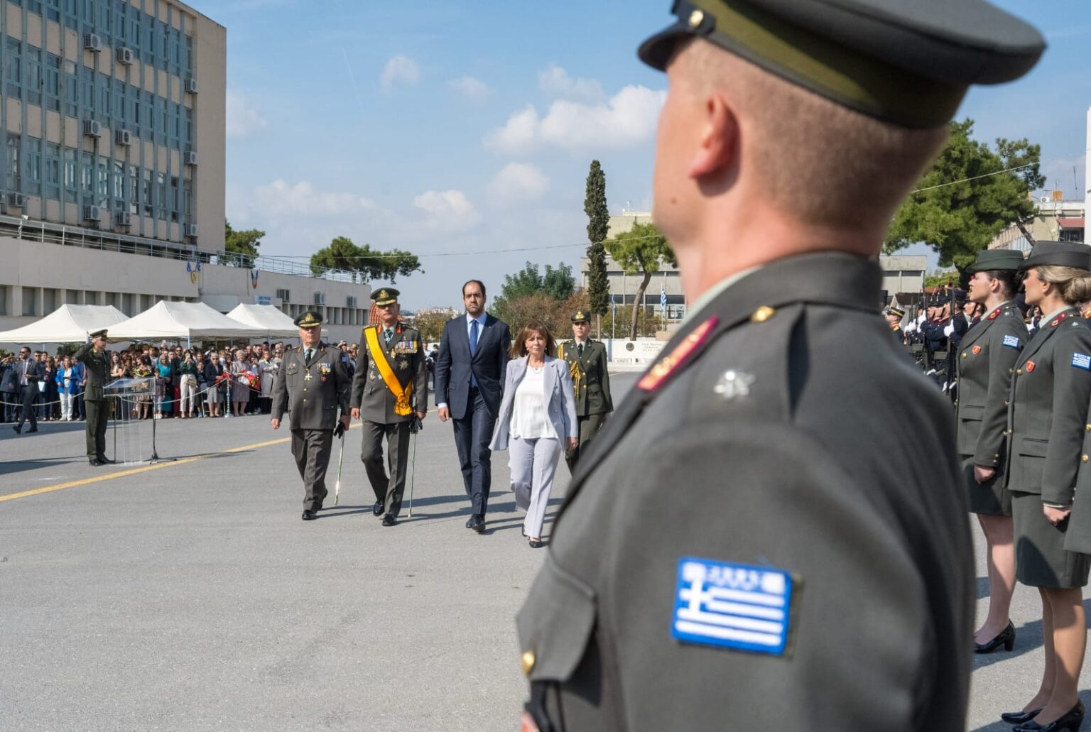 Τελετή Ορκωμοσίας των Νέων Αξιωματικών της ΣΣΑΣ, παρουσία του ΥΦΕΘΑ ...