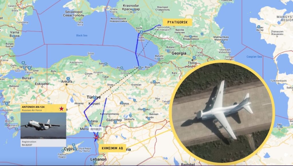 Νέα πτήση Ρωσικού Antonov (An-124) απο τη Συρία στη Ρωσία - veteranos ...